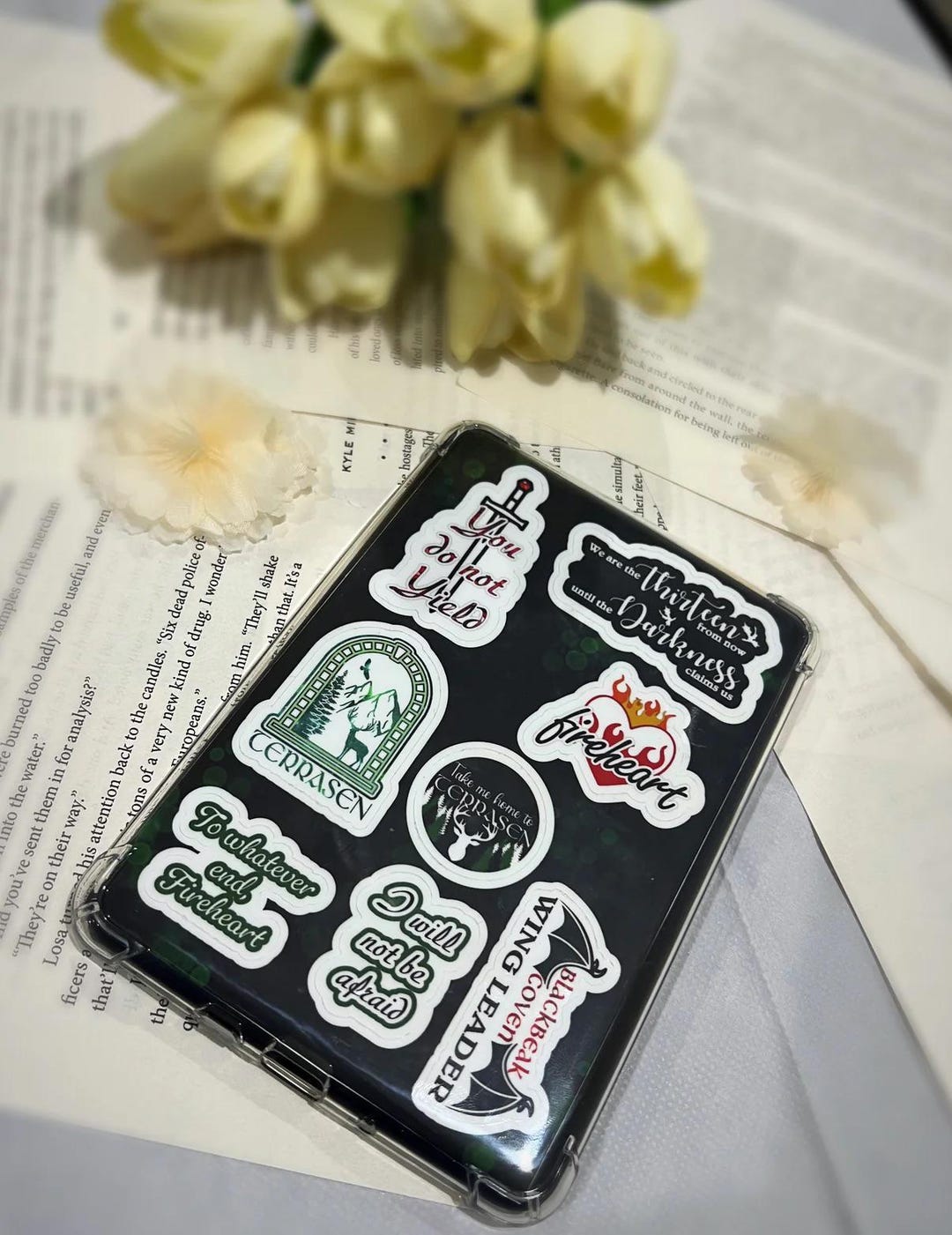 SJM Acotar TOG CC Sticker Sheet Officially Licensed Water Resistant ...