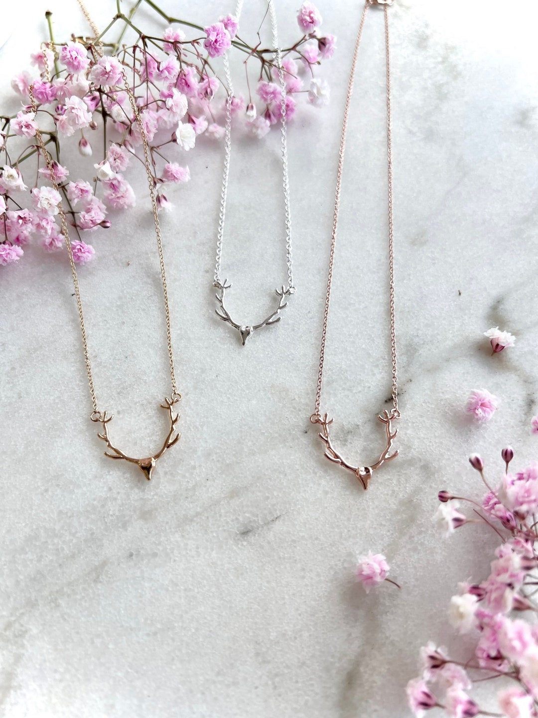 Stag Necklace | Bookish Pendant Jewellery - Etsy