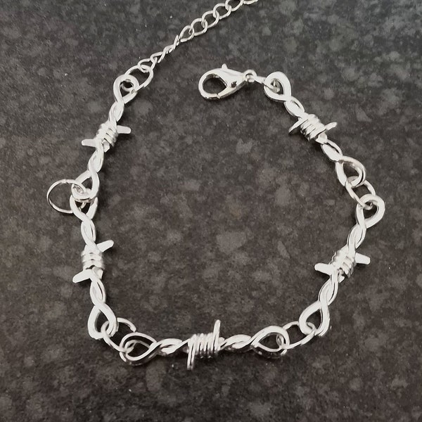 Barbed Wire Bracelet - Etsy