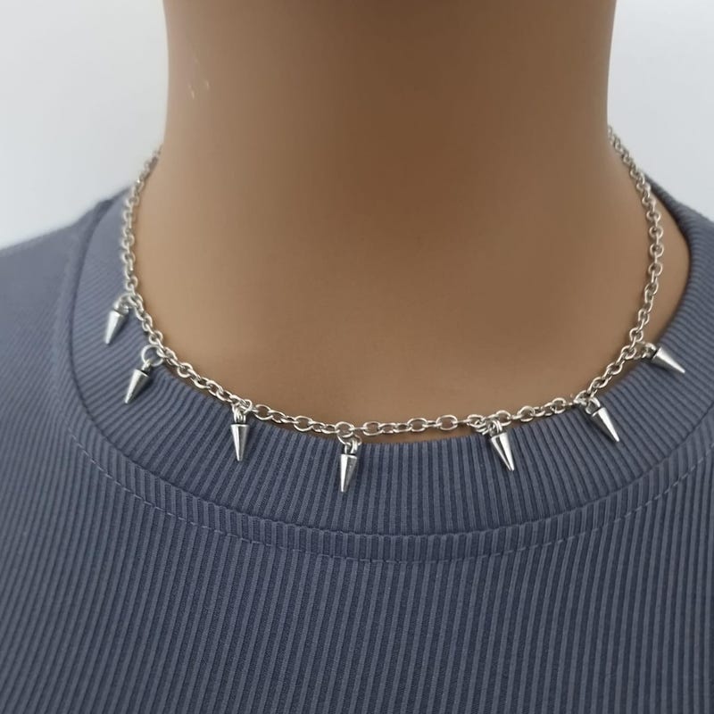 Spiked Choker - Etsy