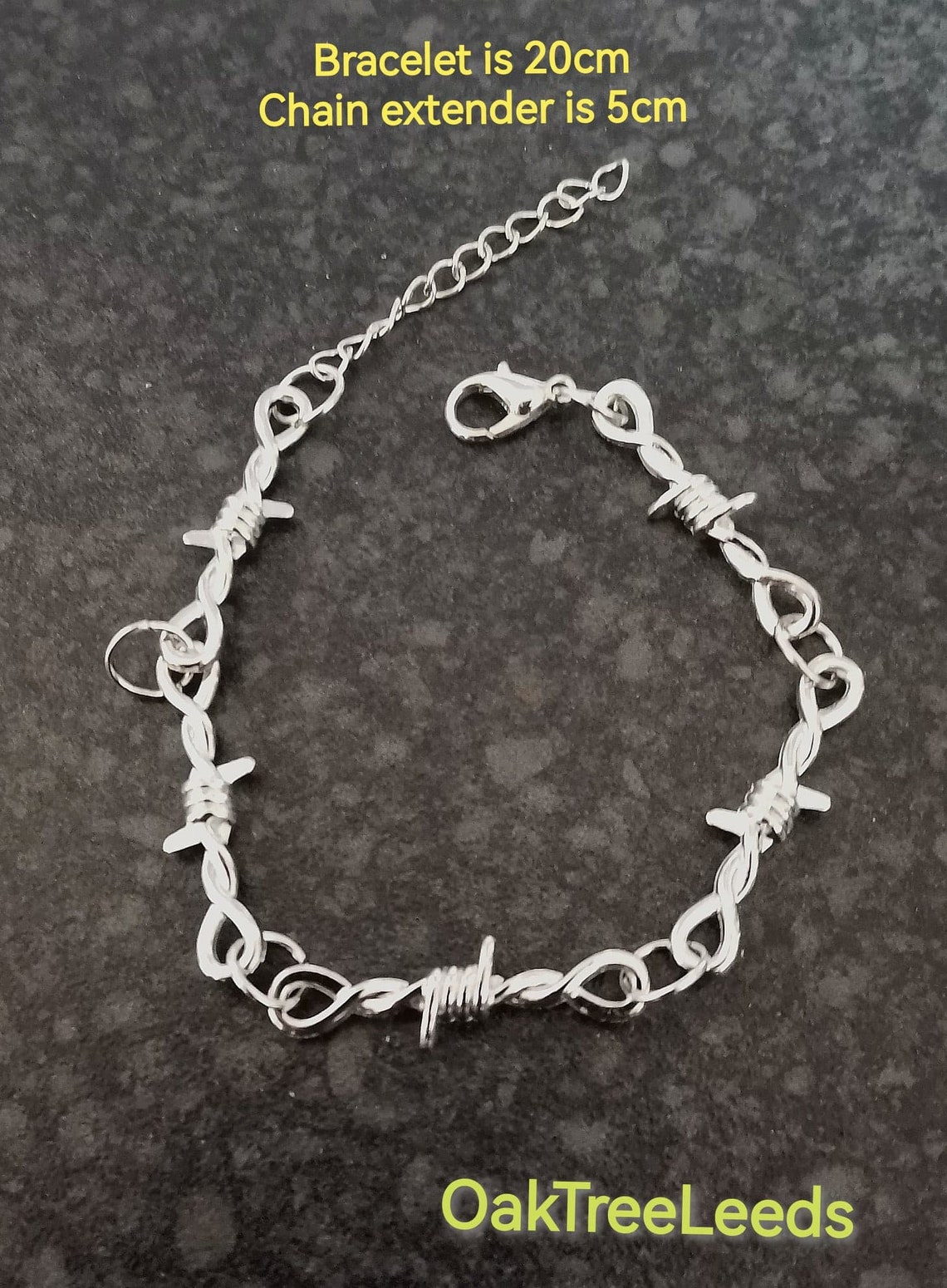 Barbed Wire Bracelet, Barb Wire Bracelet, Barbwire Bracelet, Thorn Wire ...