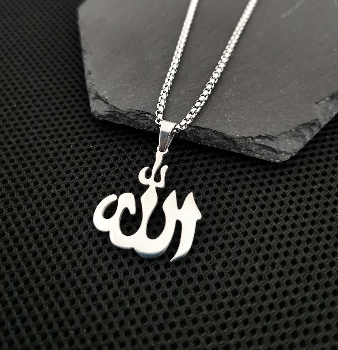 Muslim Jewellery, Muslim Necklace,allah Necklace,prophet Muhammad ...