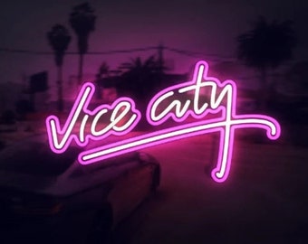 Vice City Neon Light - Etsy