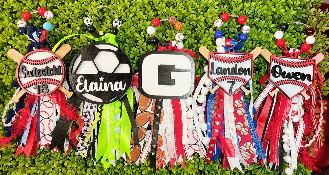 Bogg Bag Tassel and Charm, Bookbag Tag, Diaper Bag Tag, Custom Colors ...