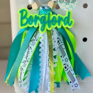 Bogg Bag Tassel and Charm, Bookbag Tag, Diaper Bag Tag, Custom Colors ...