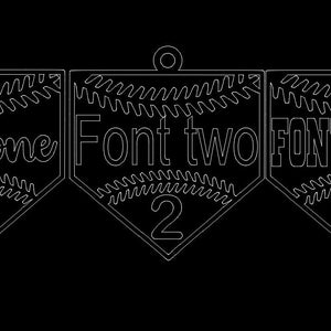 Baseball Bag Tag and Softball Bogg Bag Tag - Etsy