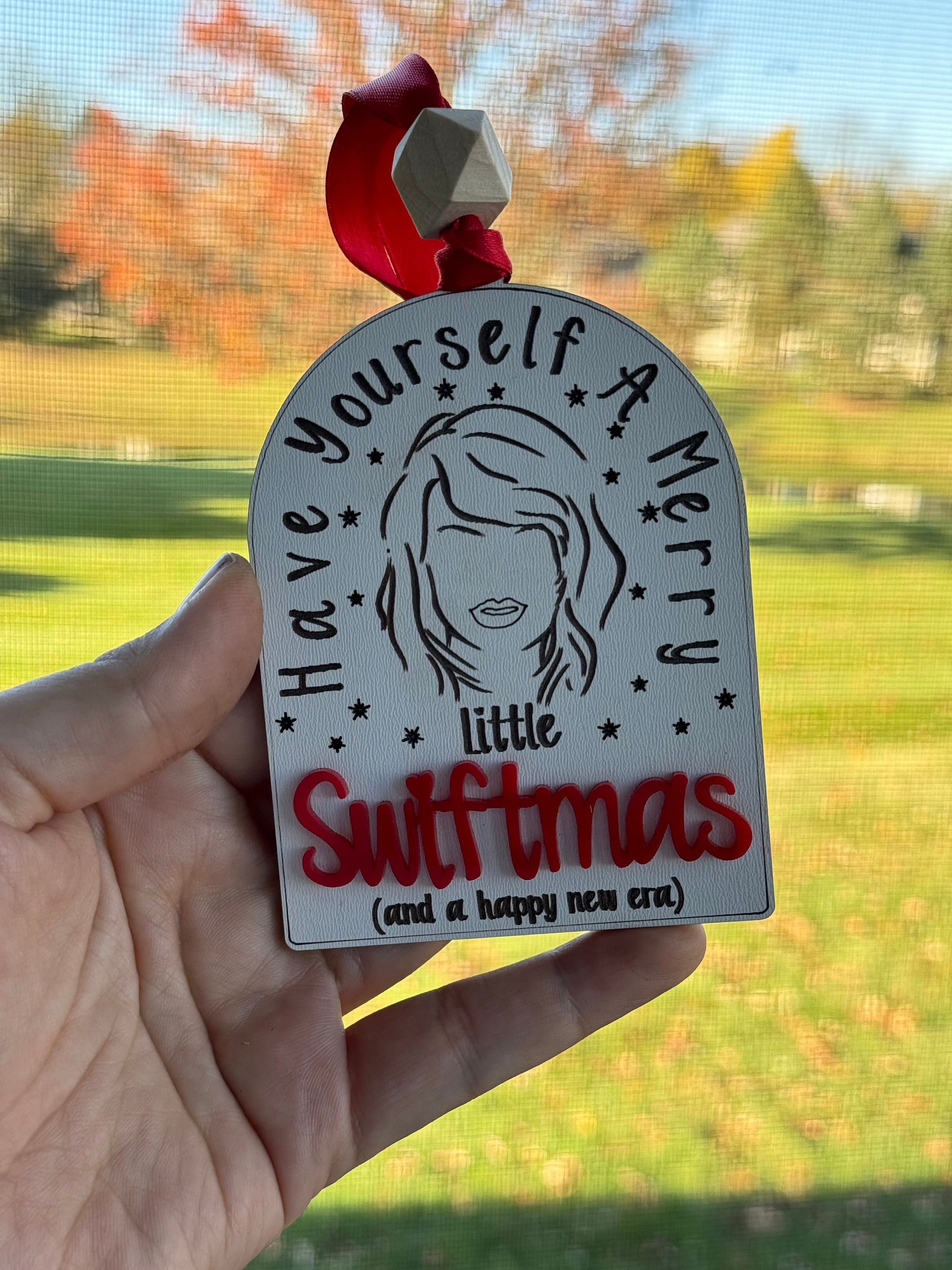 Taylor Swiftie Christmas Ornament - Etsy