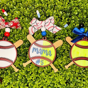 Baseball Bag Tag and Softball Bogg Bag Tag - Etsy