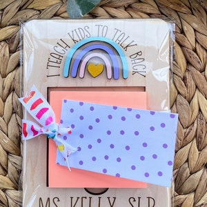 Speech Pathologist Gift, SPL Notepad, Therapy Teacher, Special ...