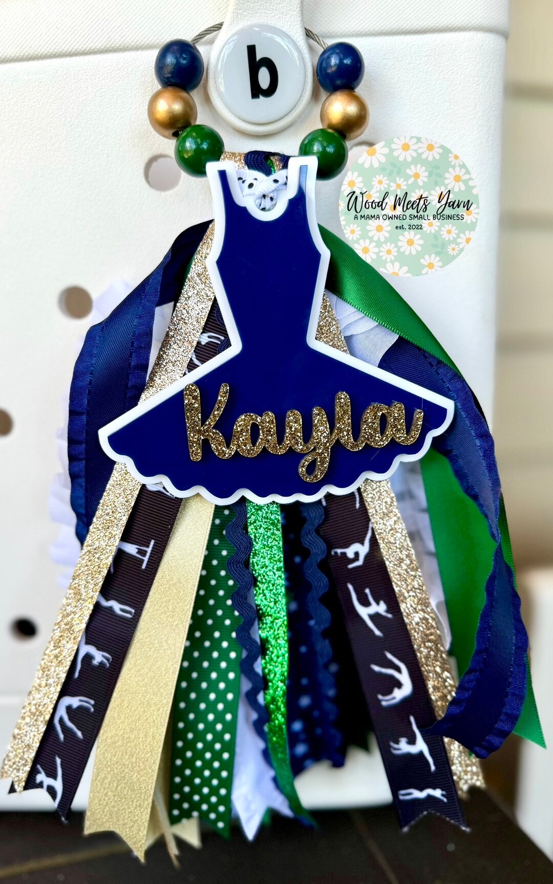 Dance Bogg Bag Tassel Charm, Bookbag Tag, Duffle Sport Tag, Custom ...