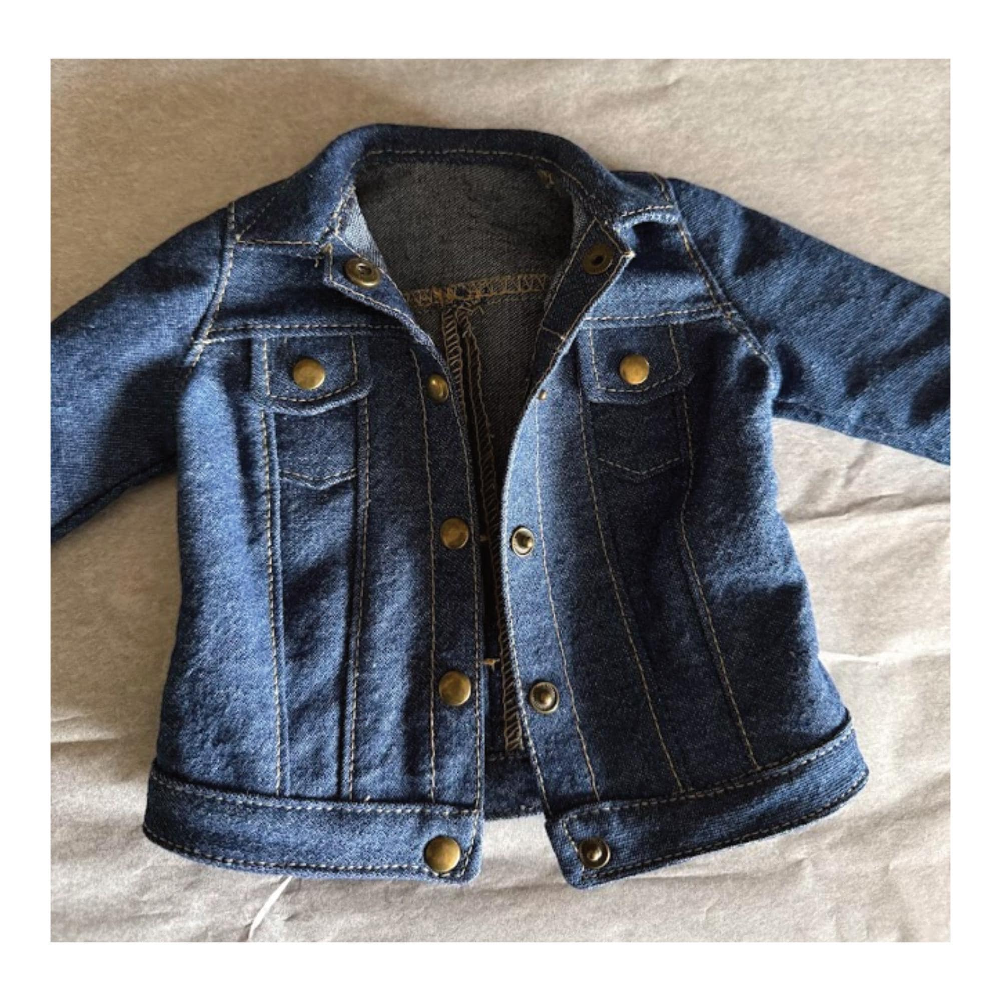 Smart Doll Jean Jacket Sewing Pattern: Pear Body (PDF Pattern) - Etsy