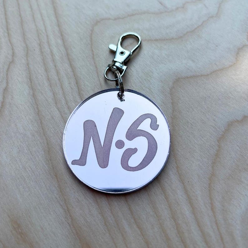 Custom 3D Acrylic Keychains Mirrored and Two-toned Custom Shapes ...