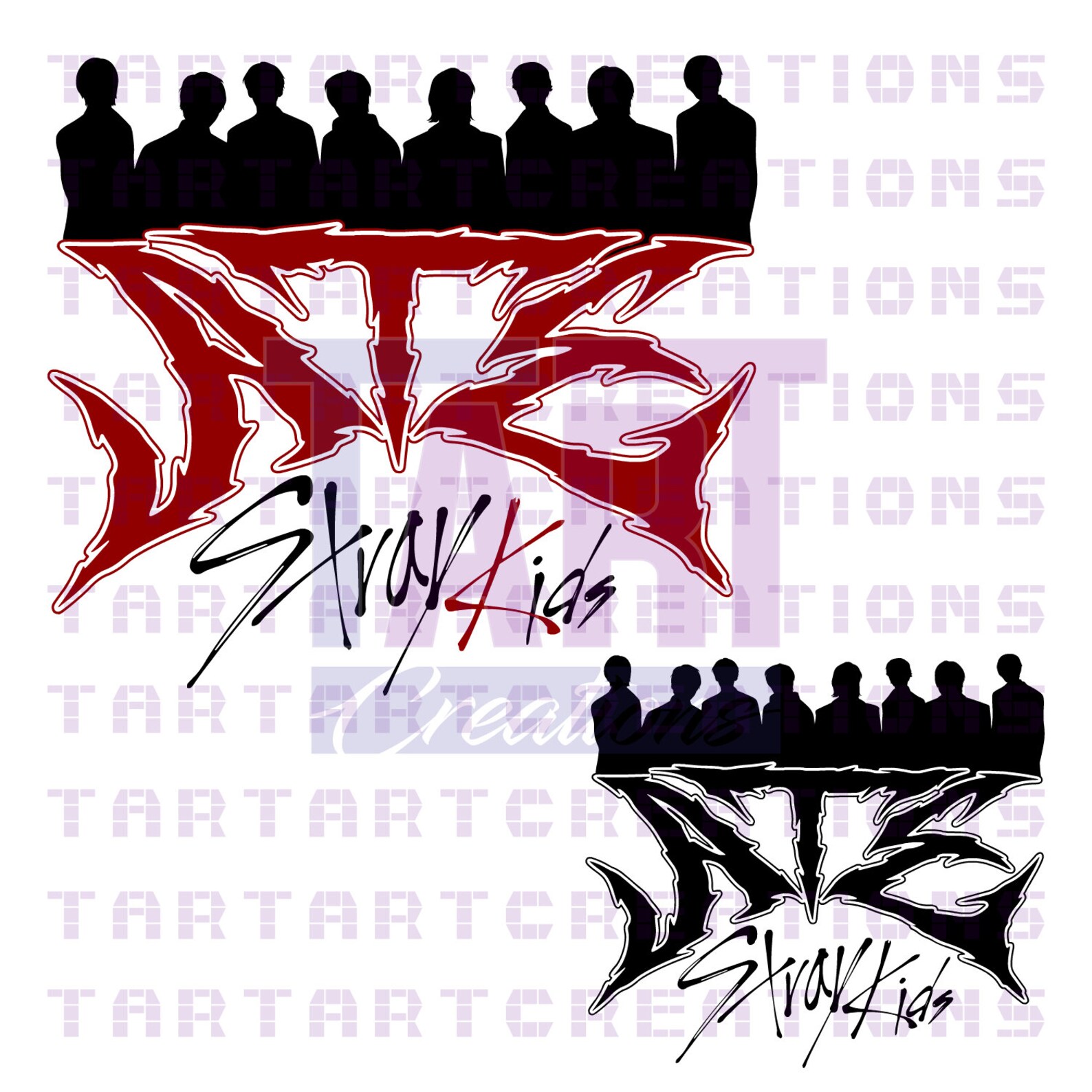 Stray Kids ATE Bundle SVG: Kpop Cut File for Cricut, Silhouette ...