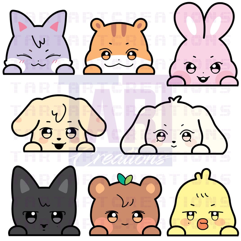 Ateez ANITEEZ Peeker SVG Cut File: Kpop Decals (digital Download) - Etsy