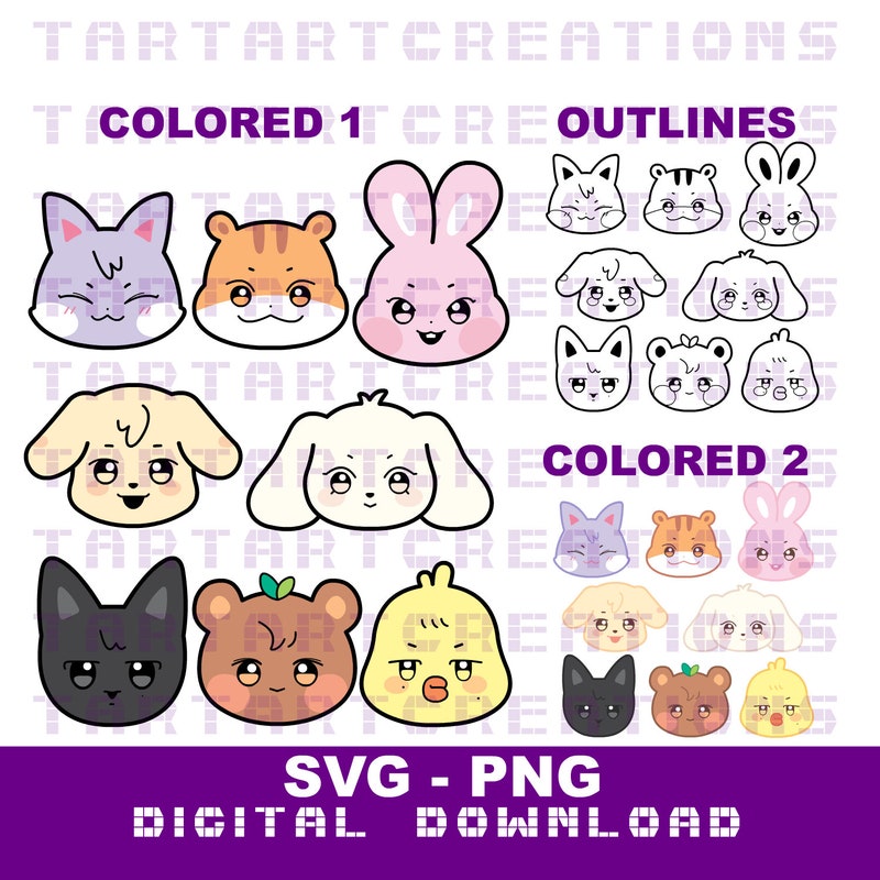 Ateez Characters - Etsy