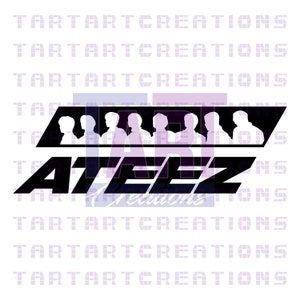 ATEEZ Towards the Light SVG PNG Cut File: Kpop Vector Graphics - Etsy
