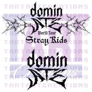 Stray Kids Dominate SVG Cut File: Kpop Design (digital Download) - Etsy