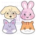 Ateez ANITEEZ Heads SVG Cut File for Cricut and Silhouette, Ateez ...