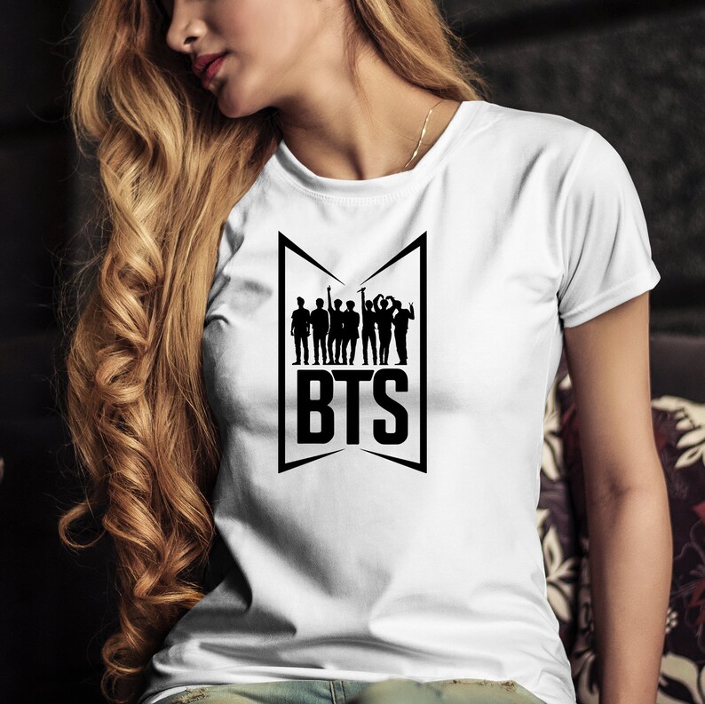 BTS Clipart SVG Cut File for Cricut Silhouette Kpop Bts Bts - Etsy