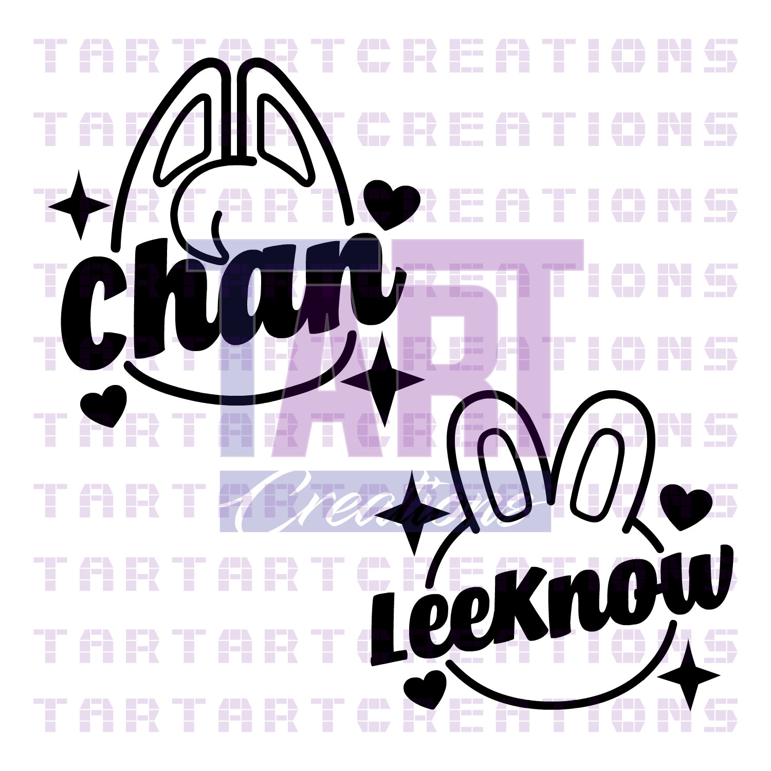 Stray Kids Names SVG: Kpop Skzoo Characters Cut File (digital Download ...