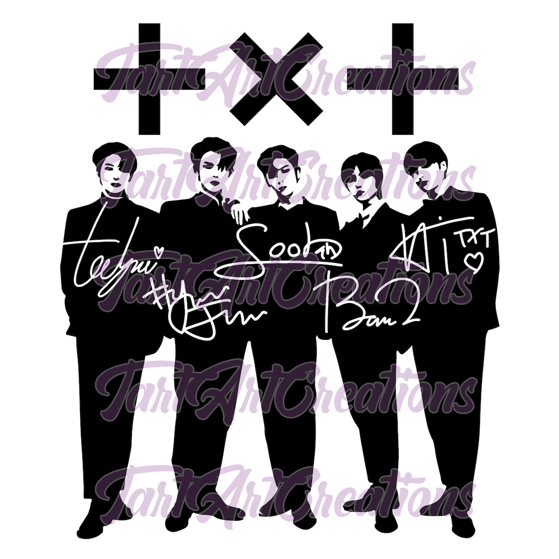 TXT Signatures BUNDLE SVG Cut File for Cricut Silhouette - Etsy Australia