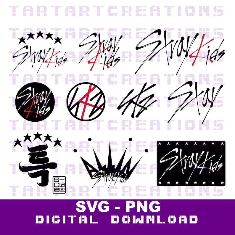 Stray Kids & Skzoo Bundle: SVG, PNG Files (digital Download) - Etsy