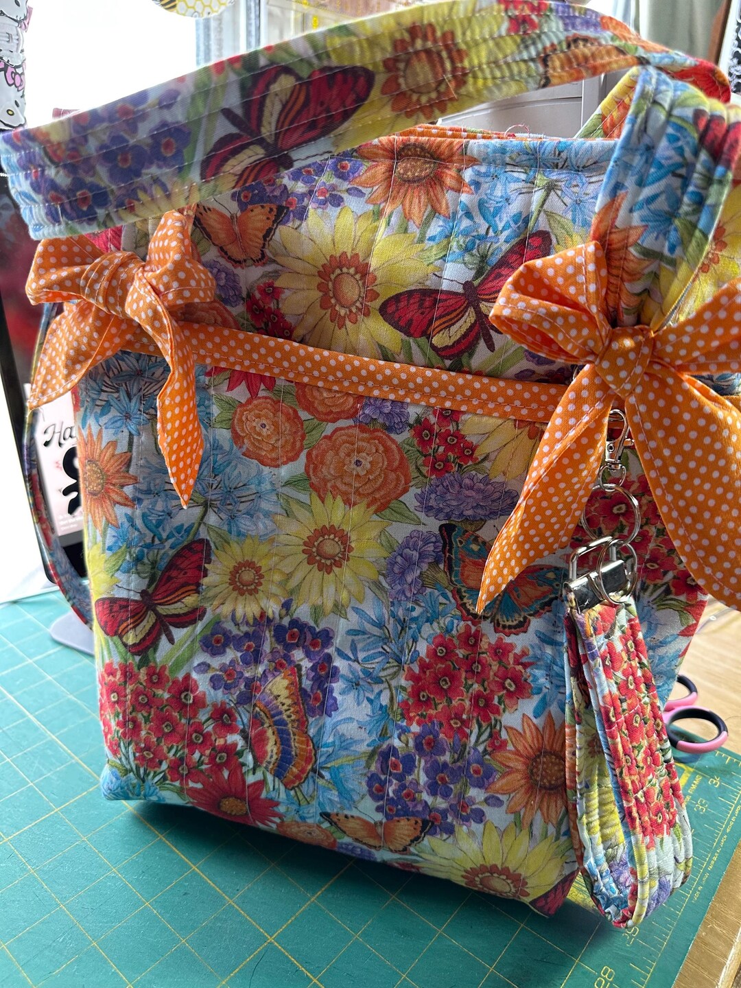 Large Tote Bag/ Church Bag - Etsy