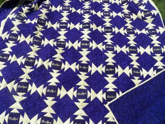 Crown Royal Quilt - Etsy
