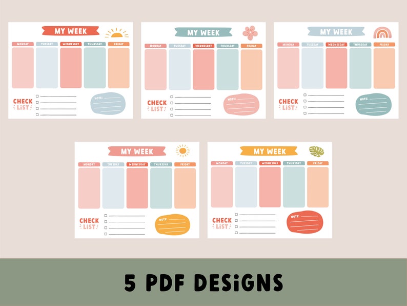 Homeschool Planner Homeschool Planner for Kids Printable - Etsy