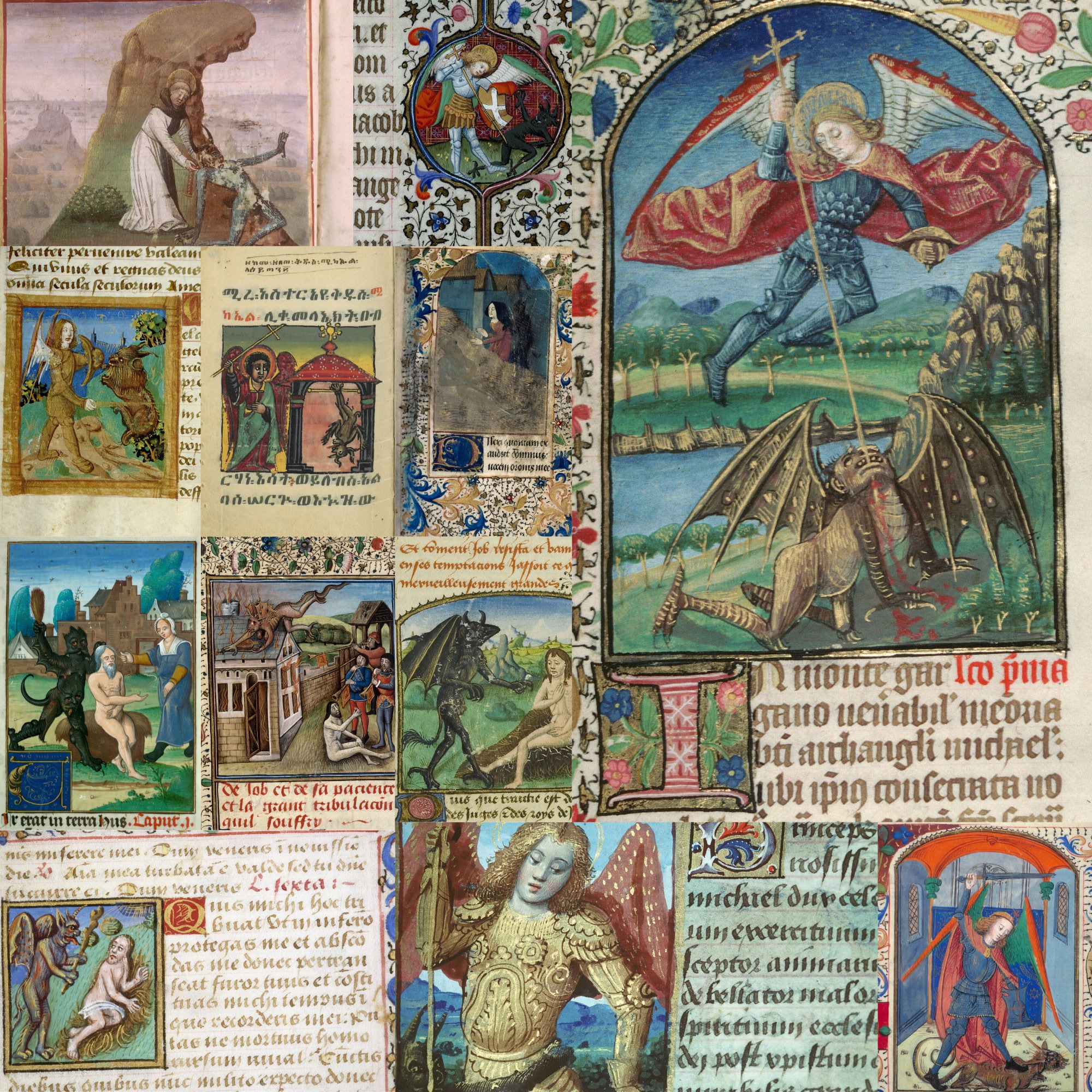 The Devil In Medieval Manuscripts Collection Of Images Medieval