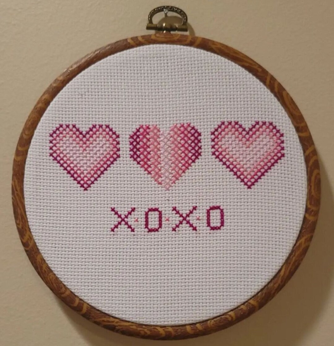 Heart Series Cross Stitch Pattern - Etsy