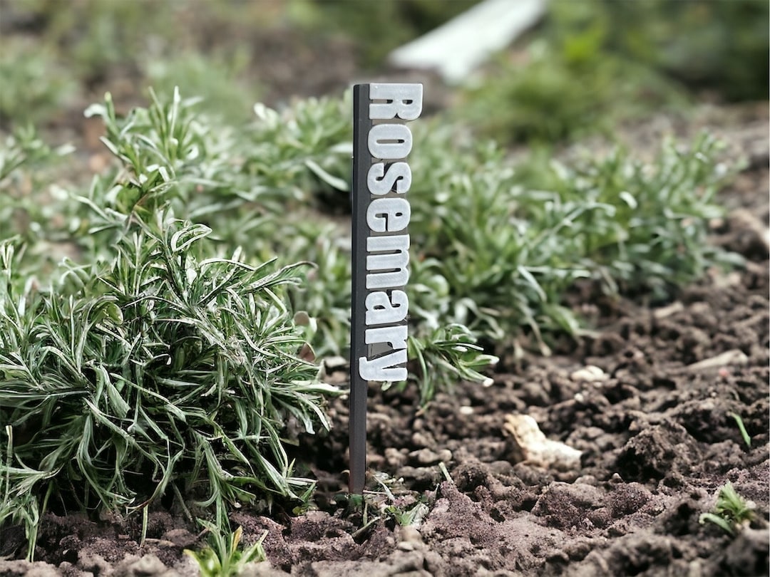 16-piece Custom 3D Plant Label Set: Perfect for Herbs, Vegetables ...