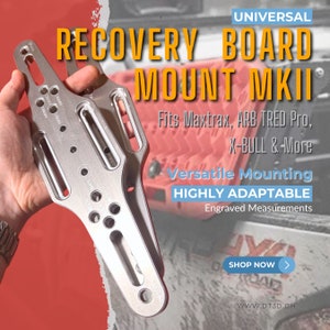 Recovery Board Mount Fits Maxtrax ARB X-BULL Roof Rack Rhino-rack ...