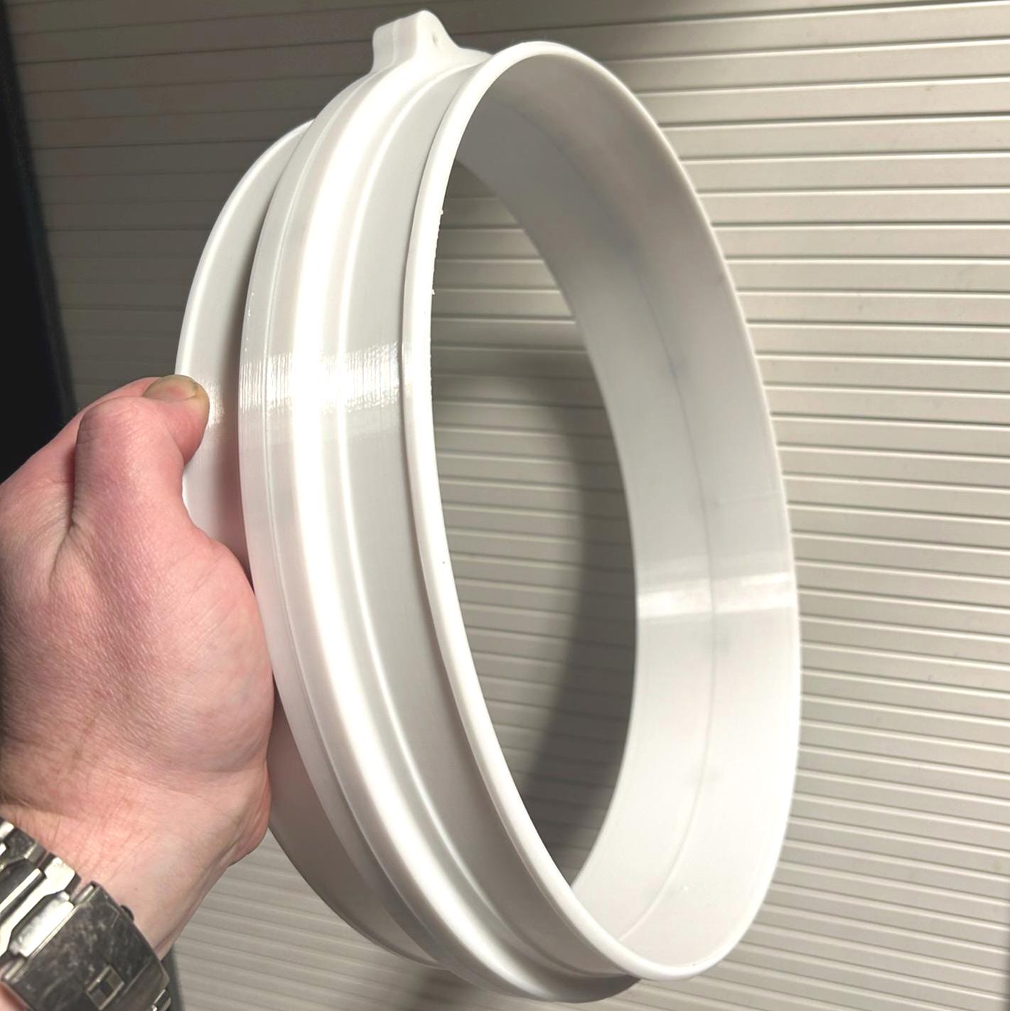 HVAC Duct Coupler 12 in Magnetic Locking Quick Connect 3D Printed High ...