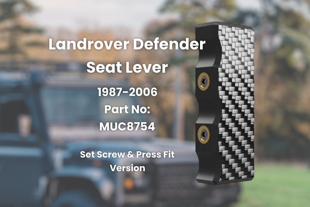 Land Rover Defender Front Seat Tipping Release Knob (1987-2006) - Dual ...