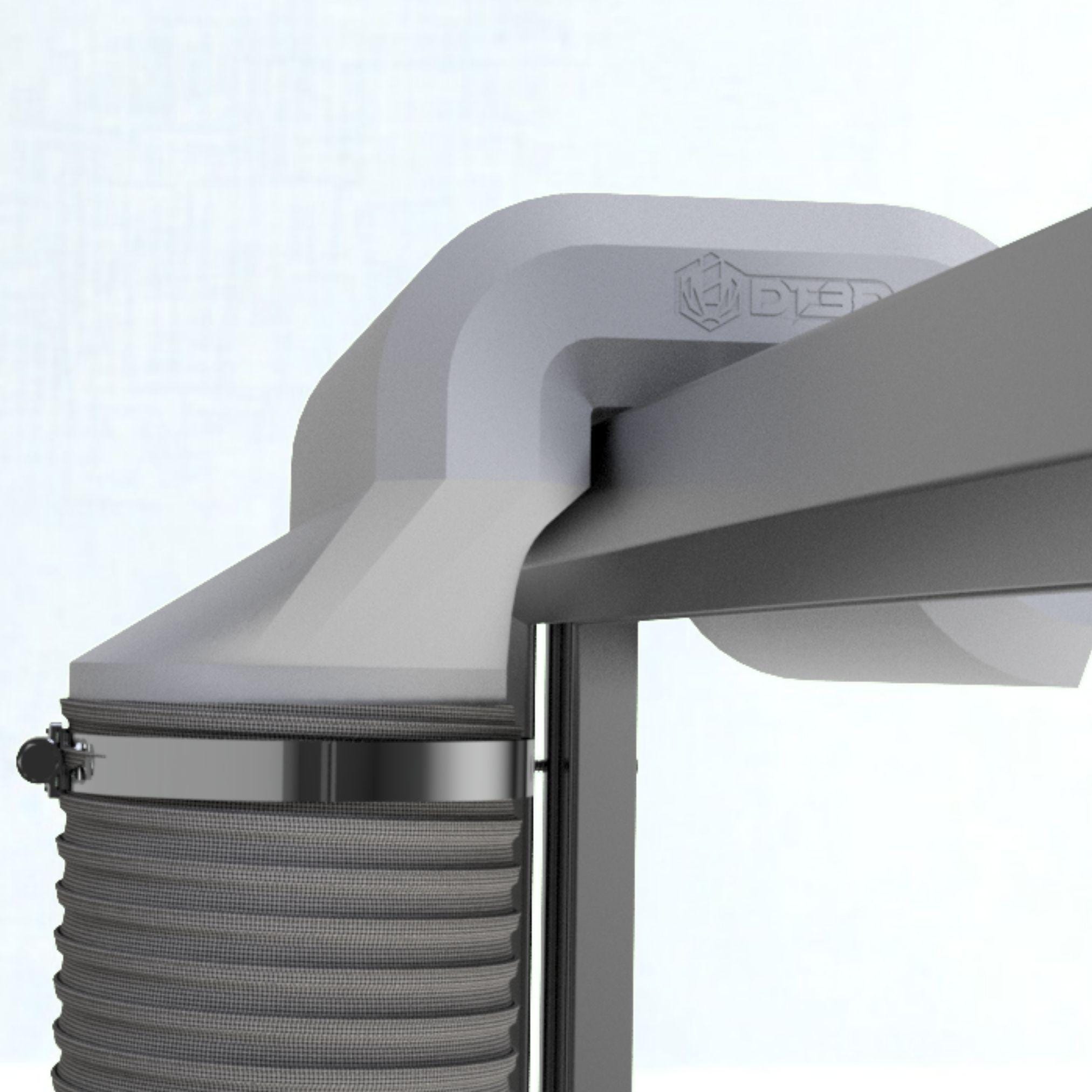 Window Duct Adapter 100 Mm / 4-inch Duct Version – Digital Files for 3D ...
