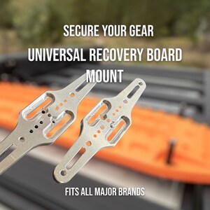 Universal Recovery Traction Board Mount Set for Off-road, Overland ...