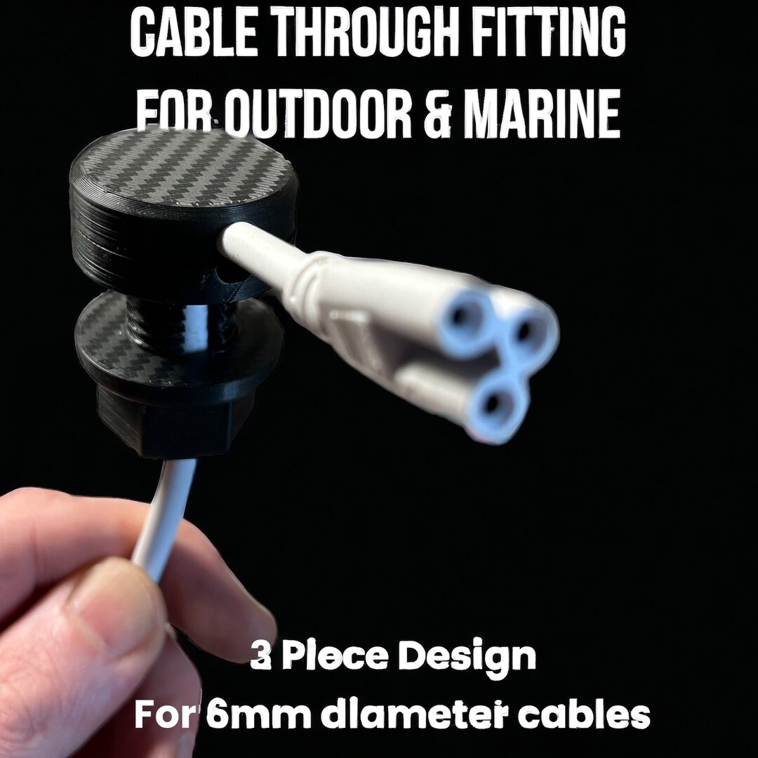 3D Printable Hull Through Cable Fitting – Secure and Corrosion ...