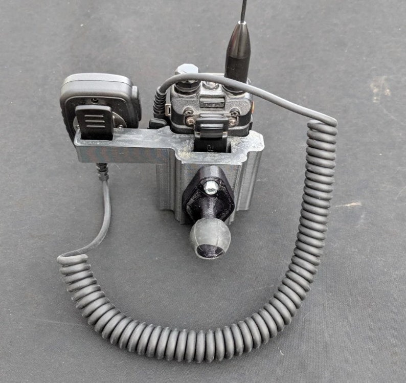 Baofeng UV-5R Complete RAM Mount Kit With External Mic Holder - Etsy