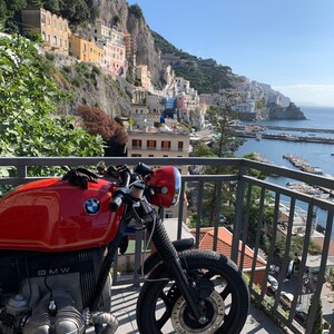 Custom Motorcycle Cockpit Instrument Mount BMW R80 R100 Cafe Racer ...