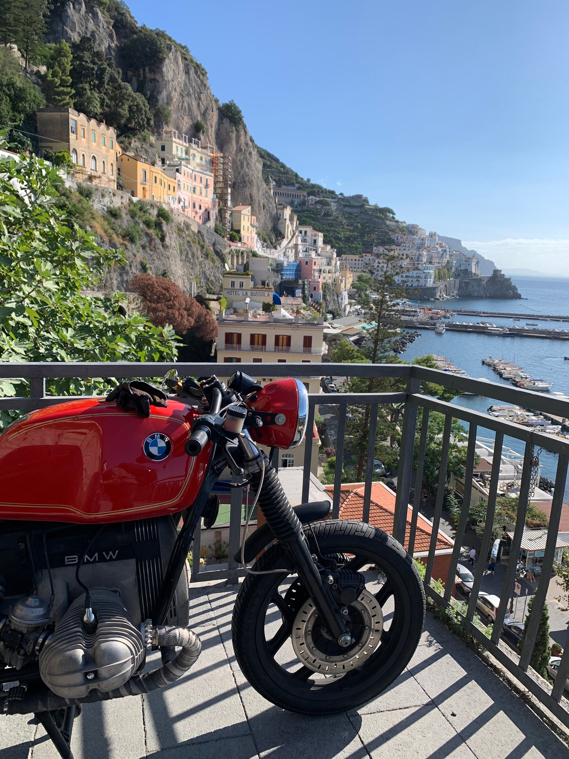 Custom Motorcycle Cockpit Instrument Mount BMW R80 R100 Cafe Racer ...