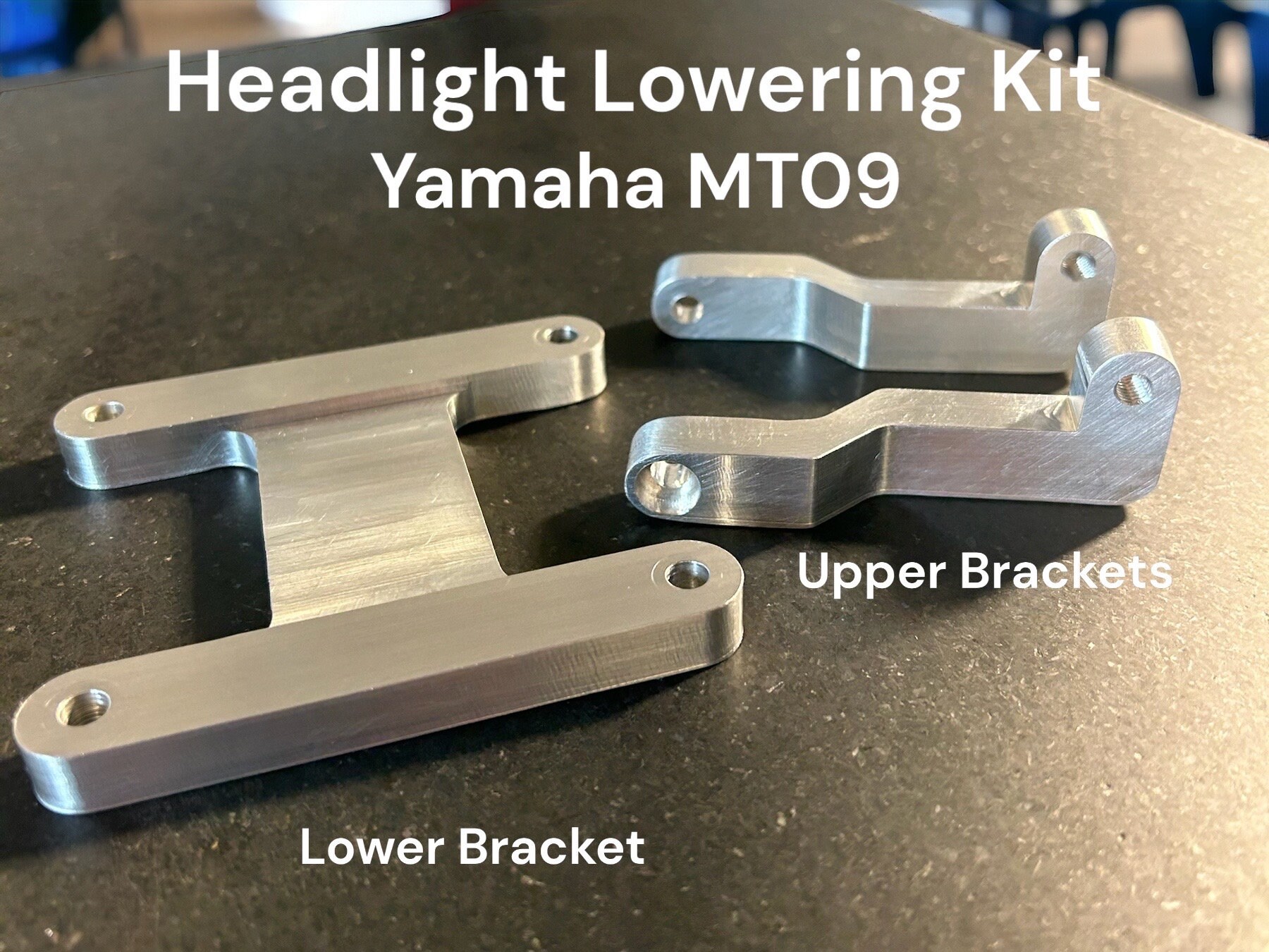 Yamaha MT09 70mm Headlight Lowering Kit Fits 2021, 2022, 2023 Model ...