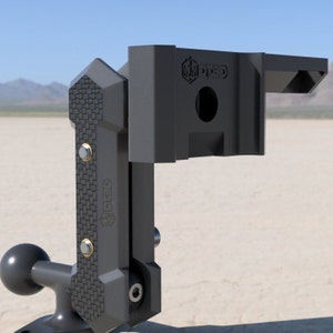 Baofeng UV-5R Heavy Duty Mount - Steel Reinforced - Carbon Fiber Optic ...