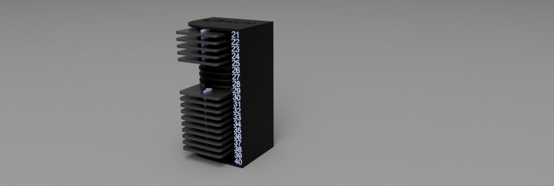 CNC Tool Tag Tower - Keep Your BT30 Tool Tags Organized - Magnetic Base ...