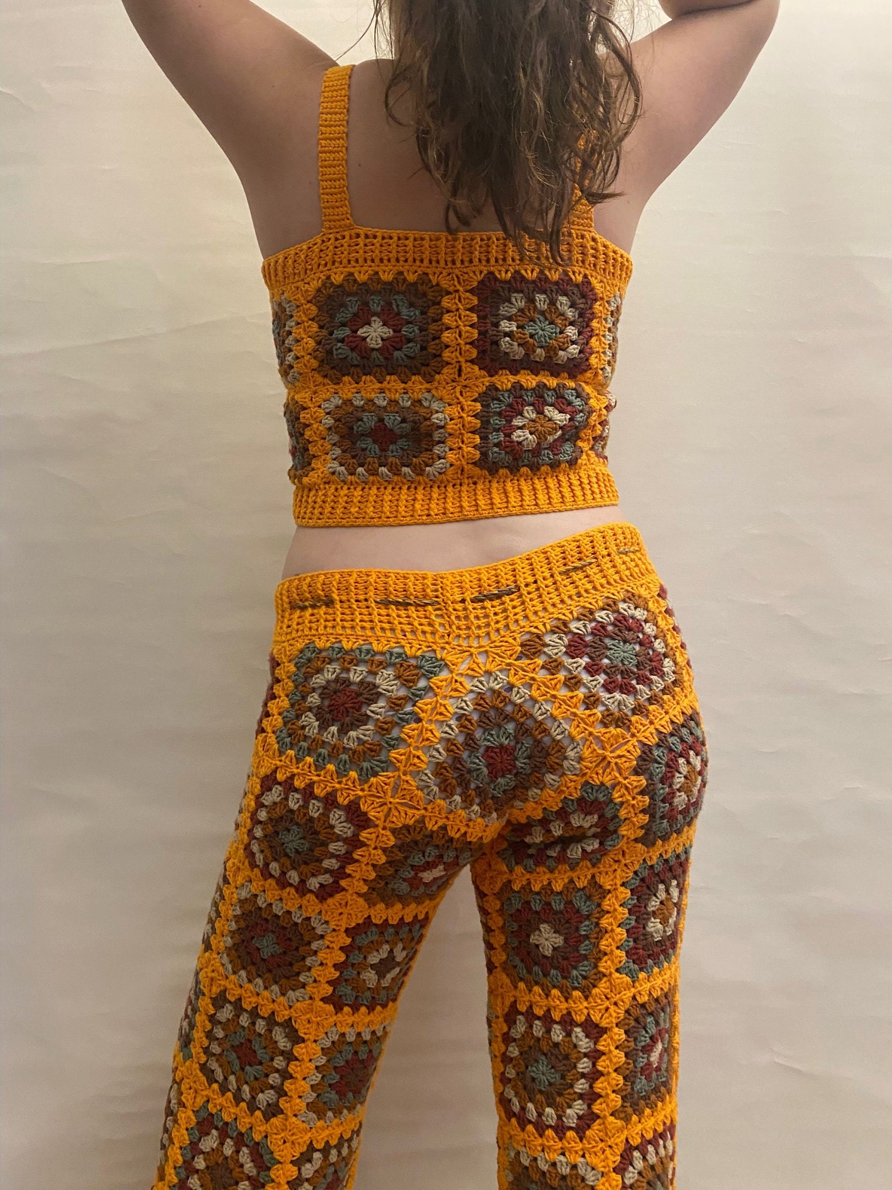 Handmade Crochet Pants, Stylish and Comfortable Bottoms for Any ...