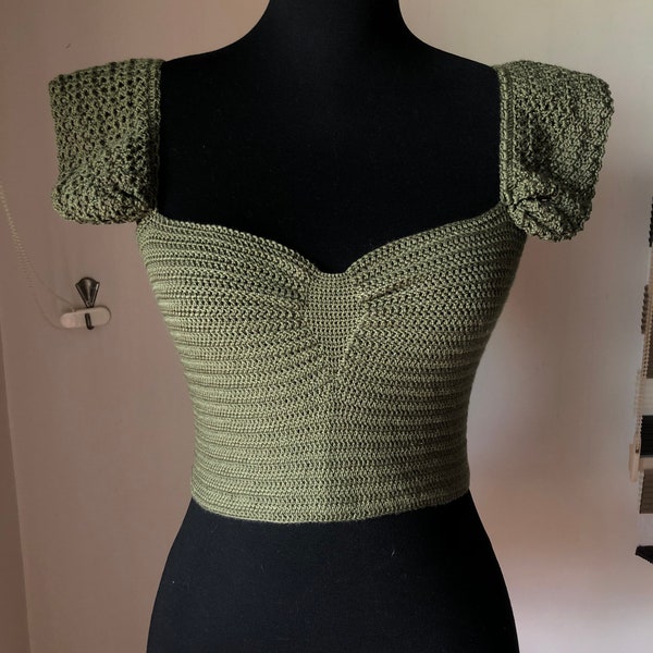 Crochet Bustier - Etsy