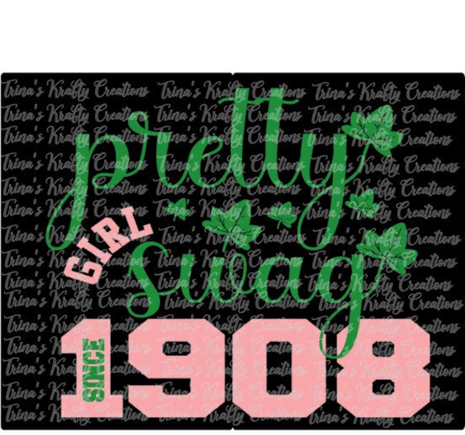 Pretty Girl Swag | Alpha Kappa Alpha Inspired | AKA | Founders Day ...