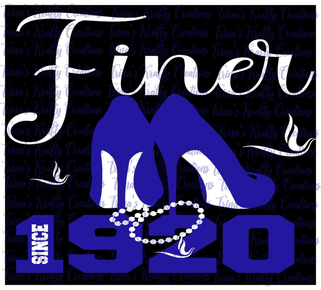 Zeta Phi Beta Svg | Finer Since 1920 | Zeta Phi Beta Inspired ...