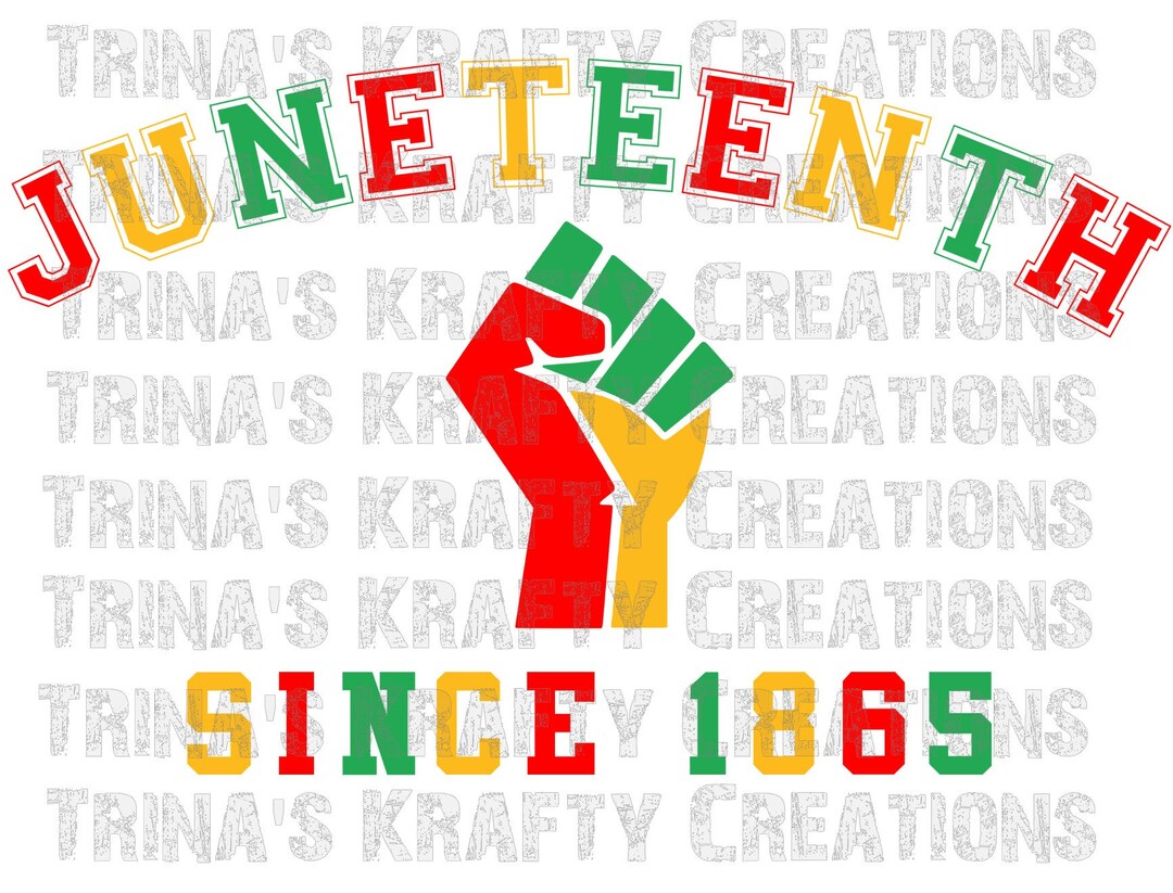 Juneteenth Since 1865, Svg, Png - Etsy
