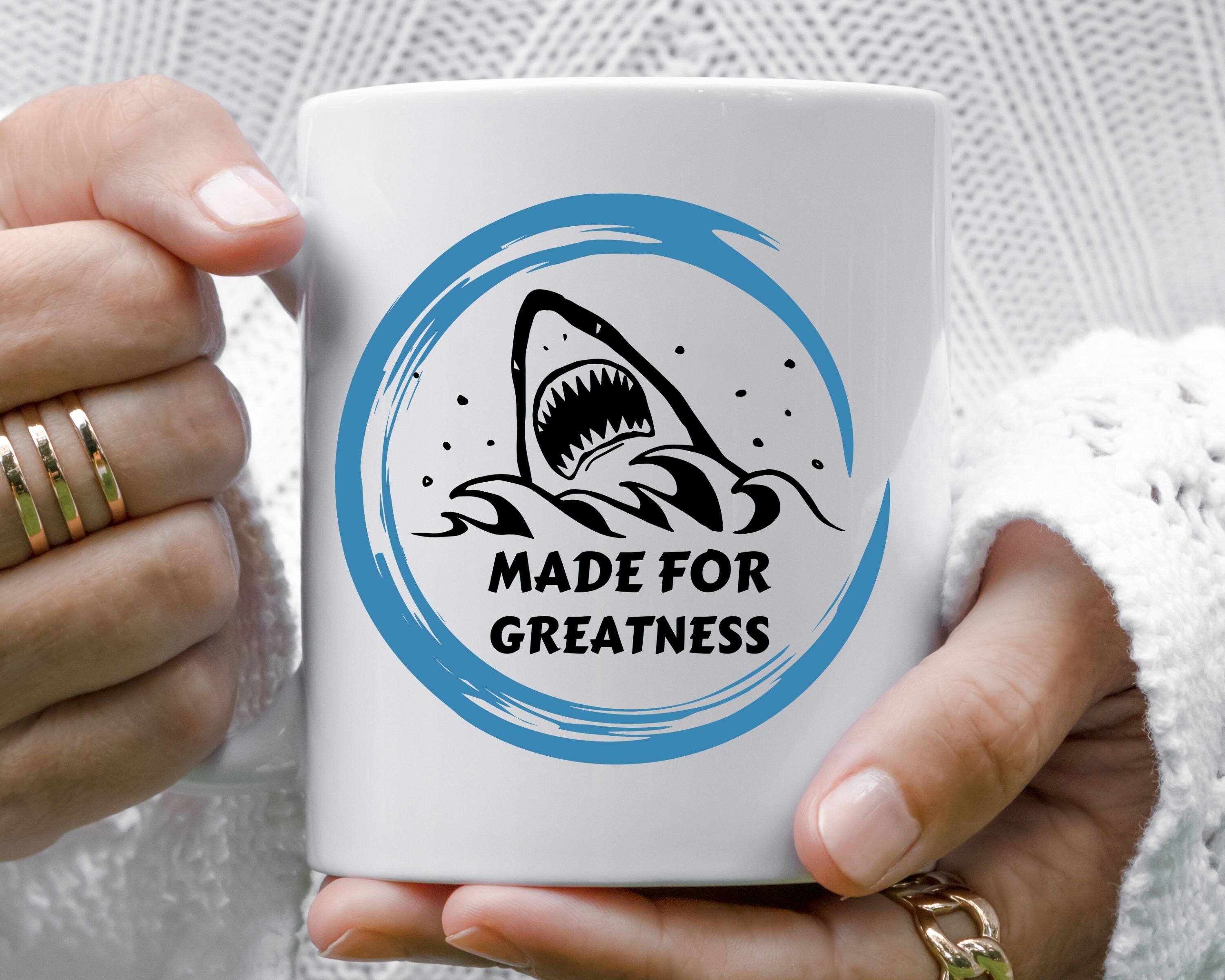Made for Greatness SVG PNG Jpg Sharks Shark Shark Week Ocean Water ...
